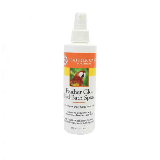 Feather Glo® Bird Bath Spray – Miracle Care Pet Products