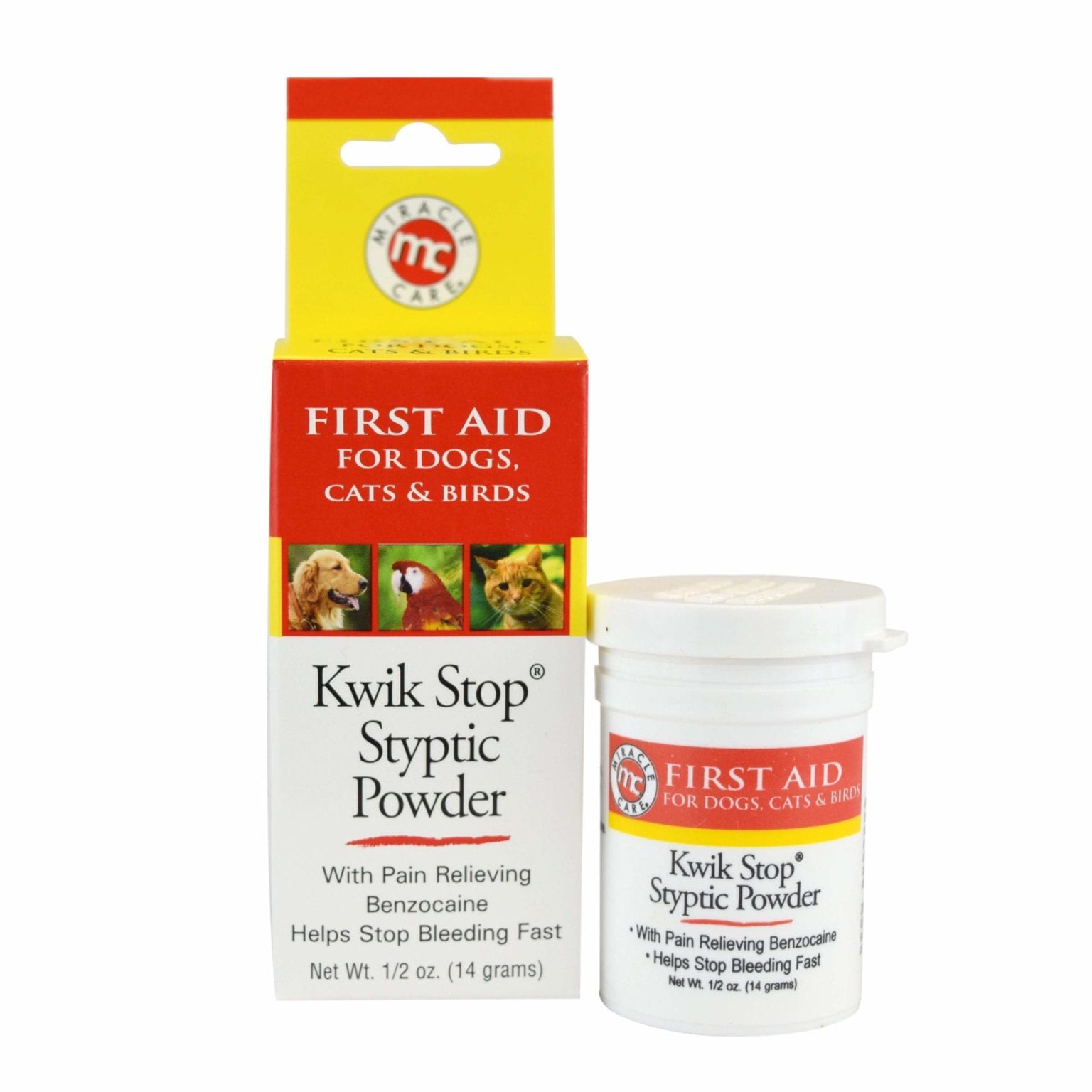 Kwik Stop Styptic Powder – Miracle Care Pet Products